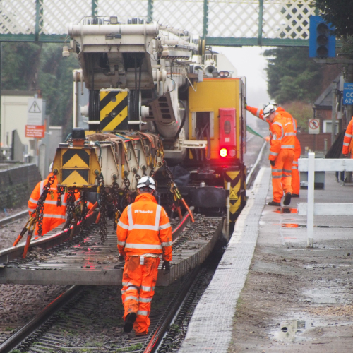 New loop line installed at Felixstowe | VolkerRail